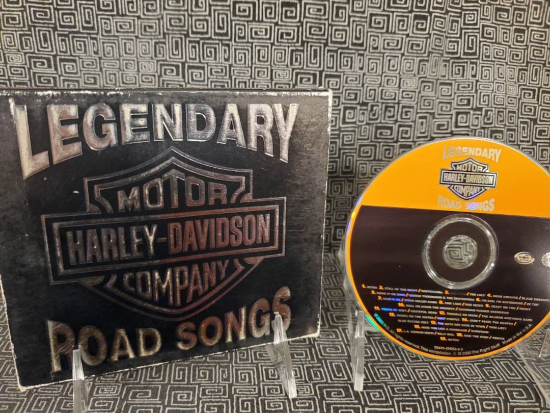 Harley Davidson CD Heavy Rock Road Songs WASP Thin Lizzy Black Sabbath ...