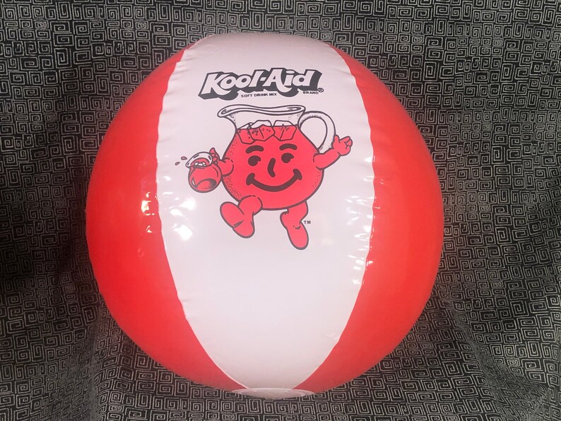 KOOL-AID Beach Ball 1970 Kool-aid Brand Soft Drink Mix | Etsy