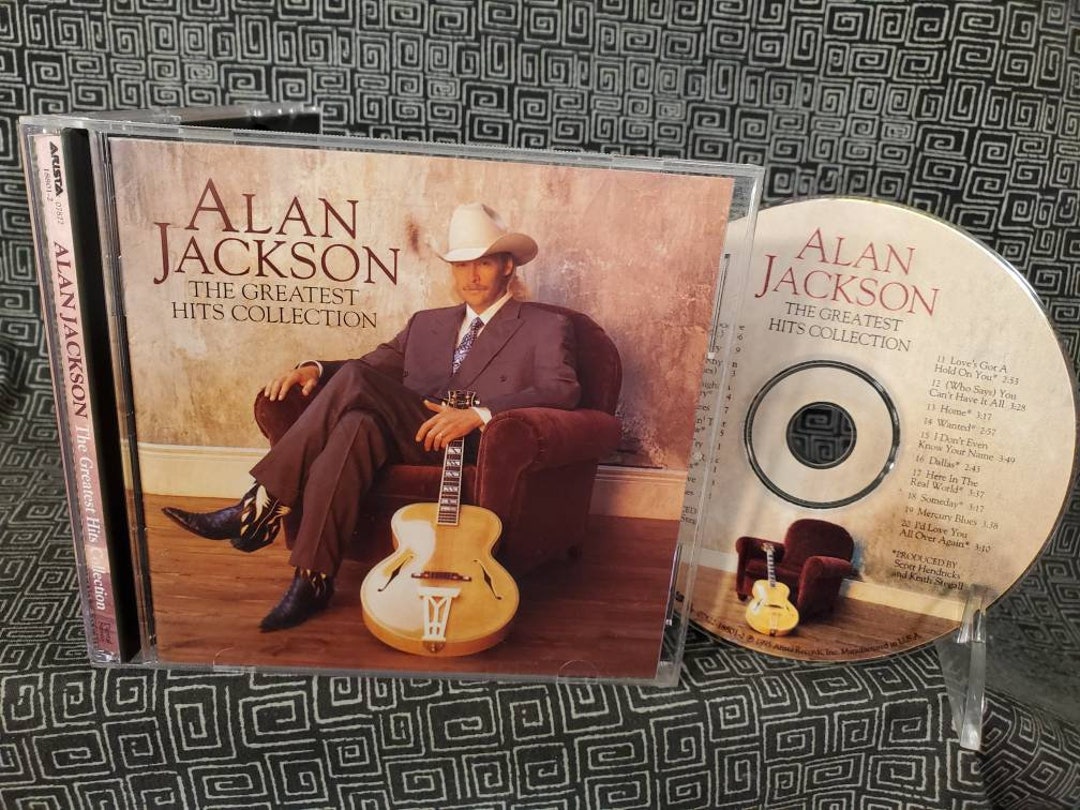 Alan Jackson CD Greatest Hits Compact Disc - 90's Country Music ...