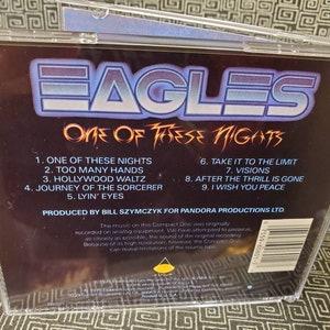 The Eagles One of These Nights CD Lyin Eyes Take It to the Limit ...
