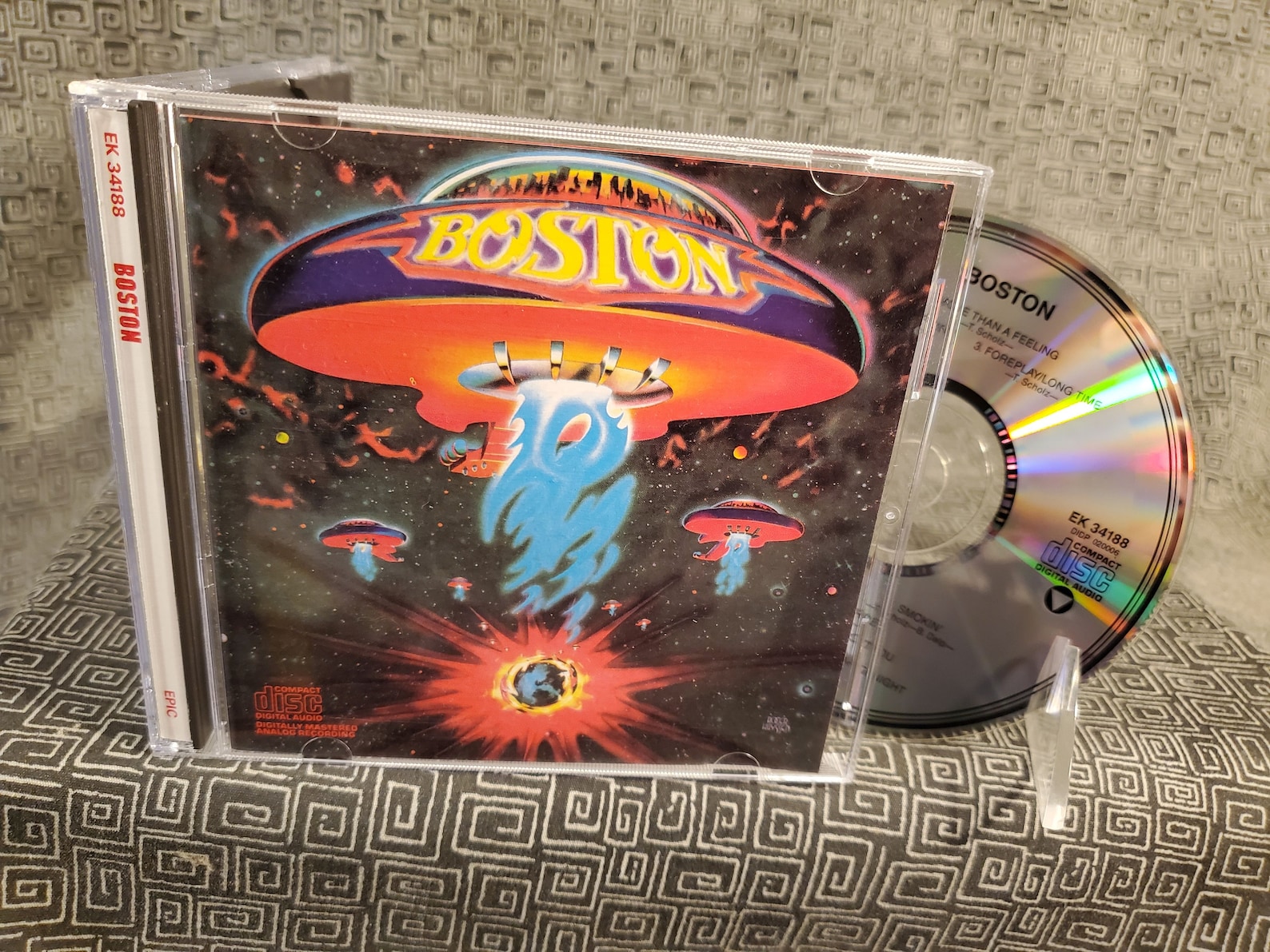 Boston CD Debut Album More Than A Feeling Smokin - Peace of Mind ...