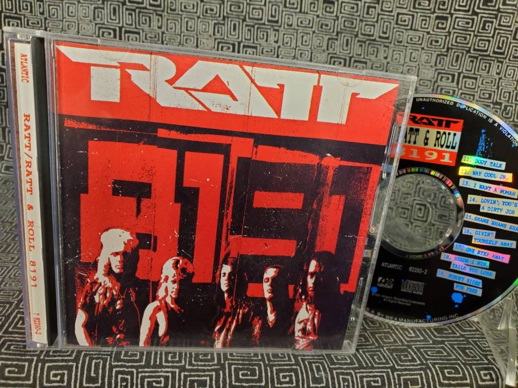 RATT CD 8191 Greatest Hits Round and Round Way Cool Jr - Etsy UK