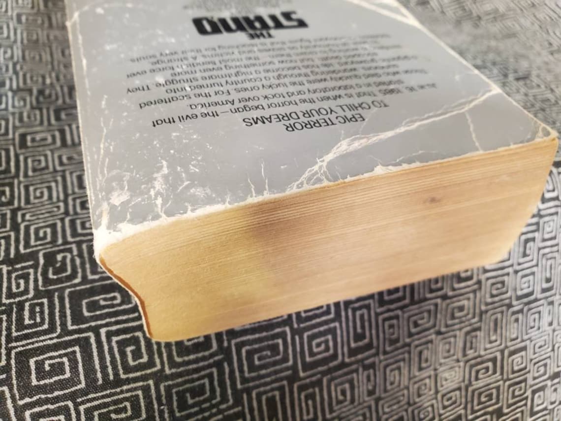 Stephen King THE STAND Paperback Book 1980 Gift for Horror - Etsy