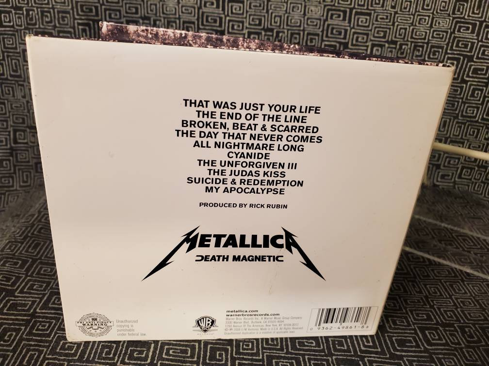 Metallica Death Magnetic Cd