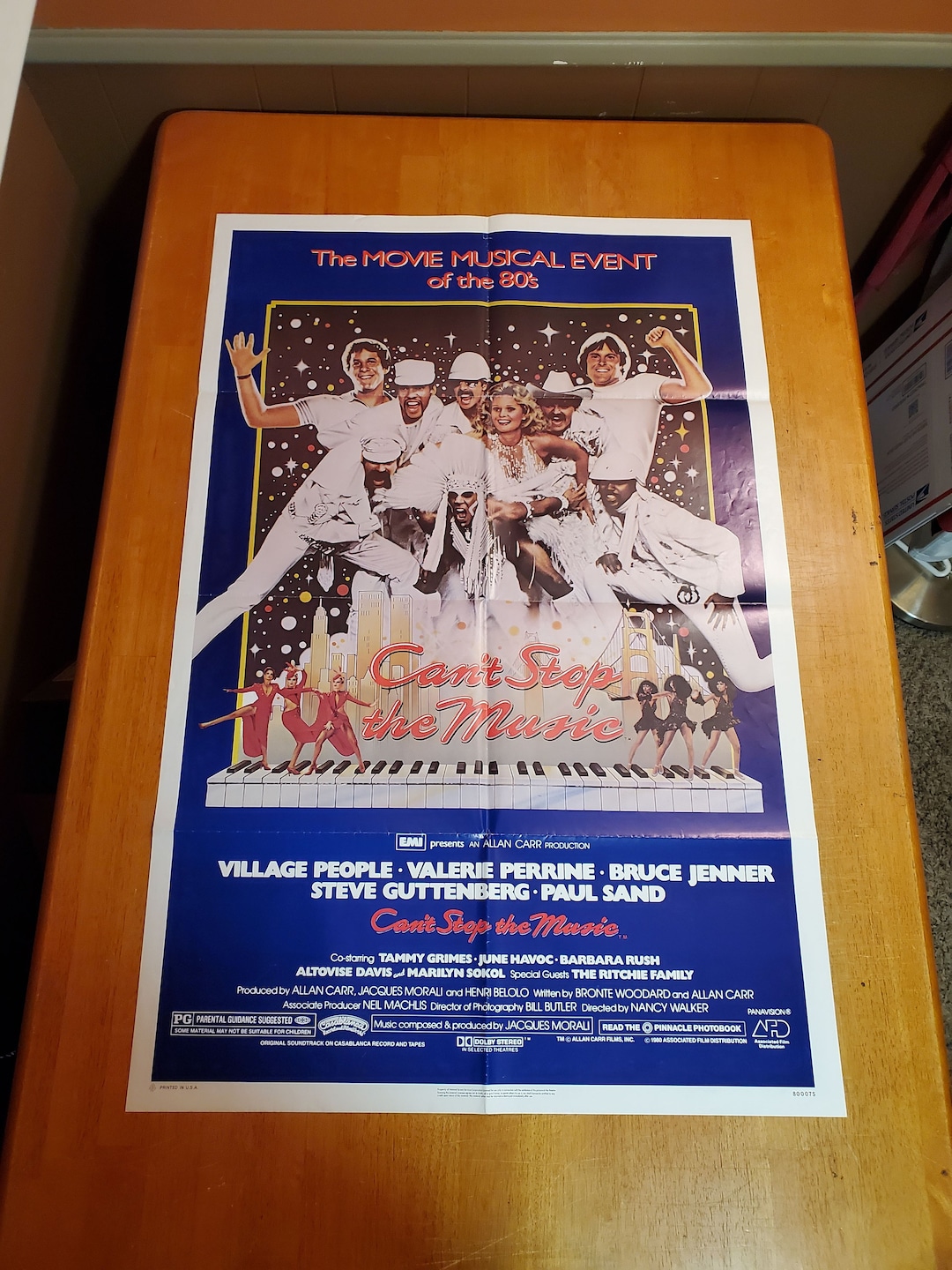 The Village People Poster Bruce Caitlyn Jenner Movie Poster Can't Stop ...