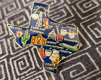 Texas Pin | Etsy