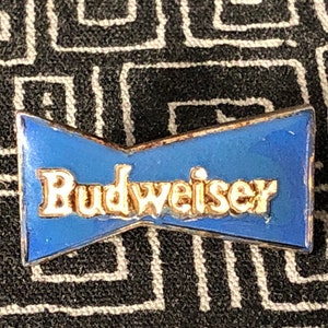 Budweiser Beer Enamel Pin Vintage Pin Budweiser Logo Pin - Etsy