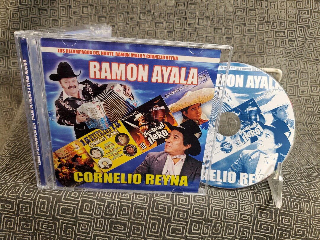 Ramon Ayala CD - Cornelio Reyna - Ranchera Music Norteno Songs - Latin Music Group - Corrido ...