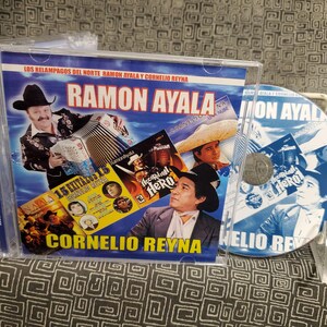 Ramon Ayala CD Cornelio Reyna Ranchera Music Norteno Songs Latin Music ...