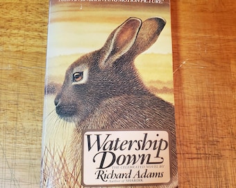Watership Down by Richard Adams | First Edition 1972 | Rare Vintage ...