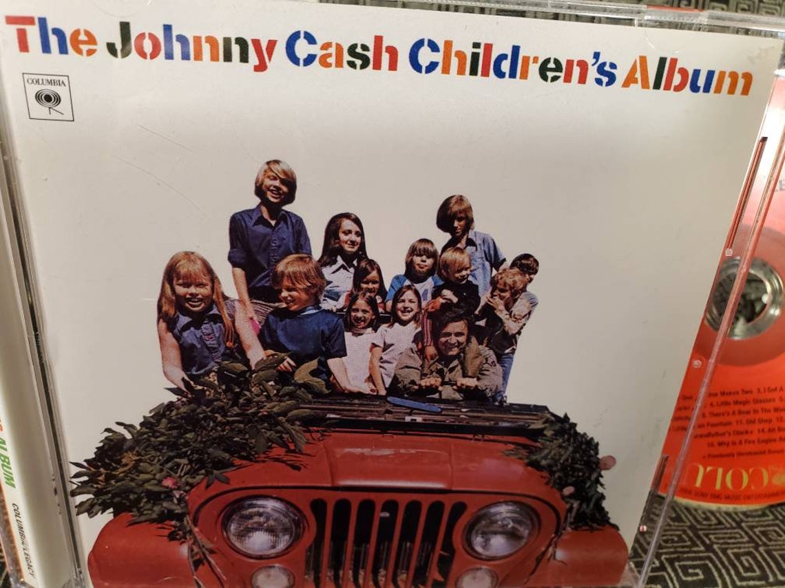 Johnny Cash Children's Album CD Kid Songs - Etsy UK