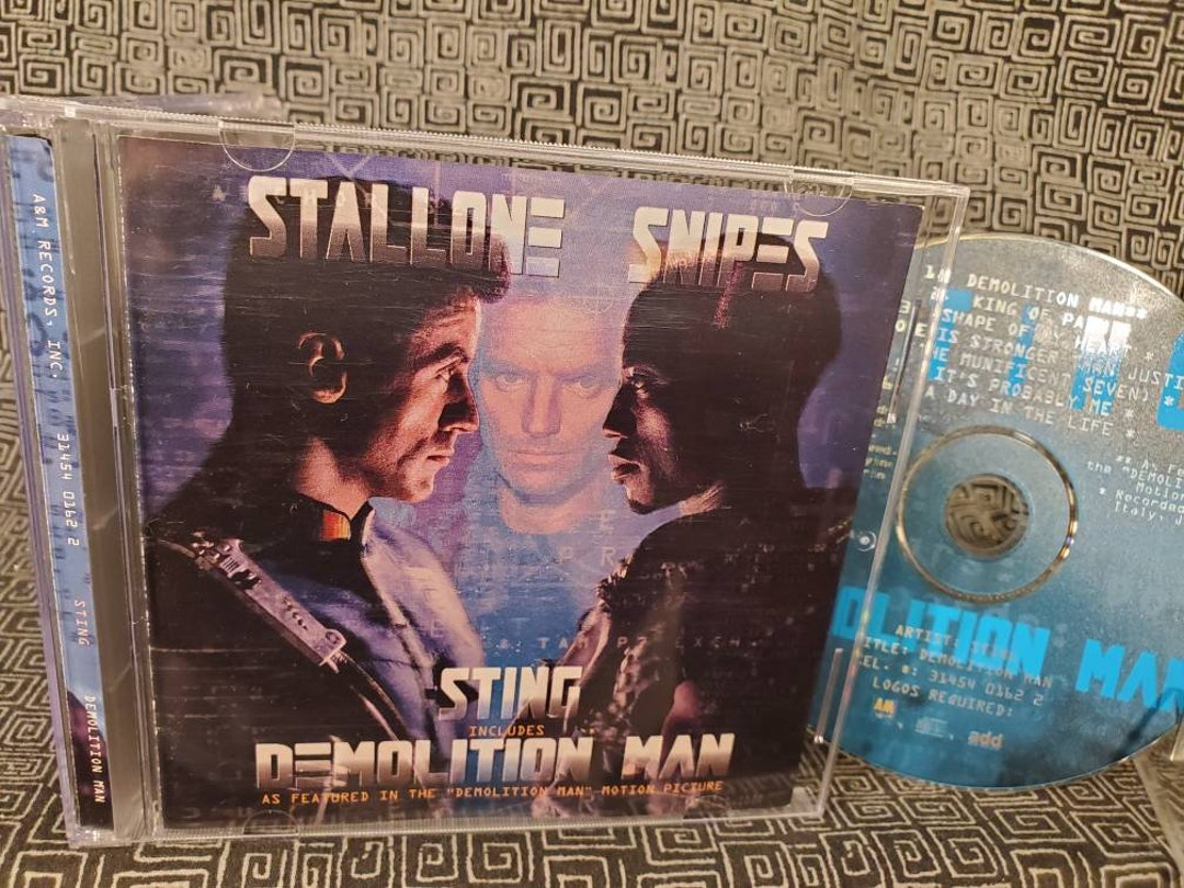 Demolition Man Movie Soundtrack CD - Sting From the Police - Wesley ...