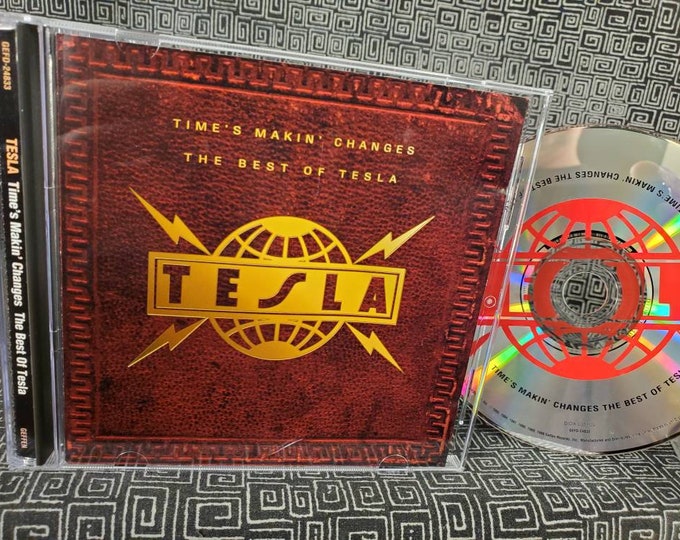 TESLA Greatest Hits CD Time's Making Changes Little Suzi Love Song ...
