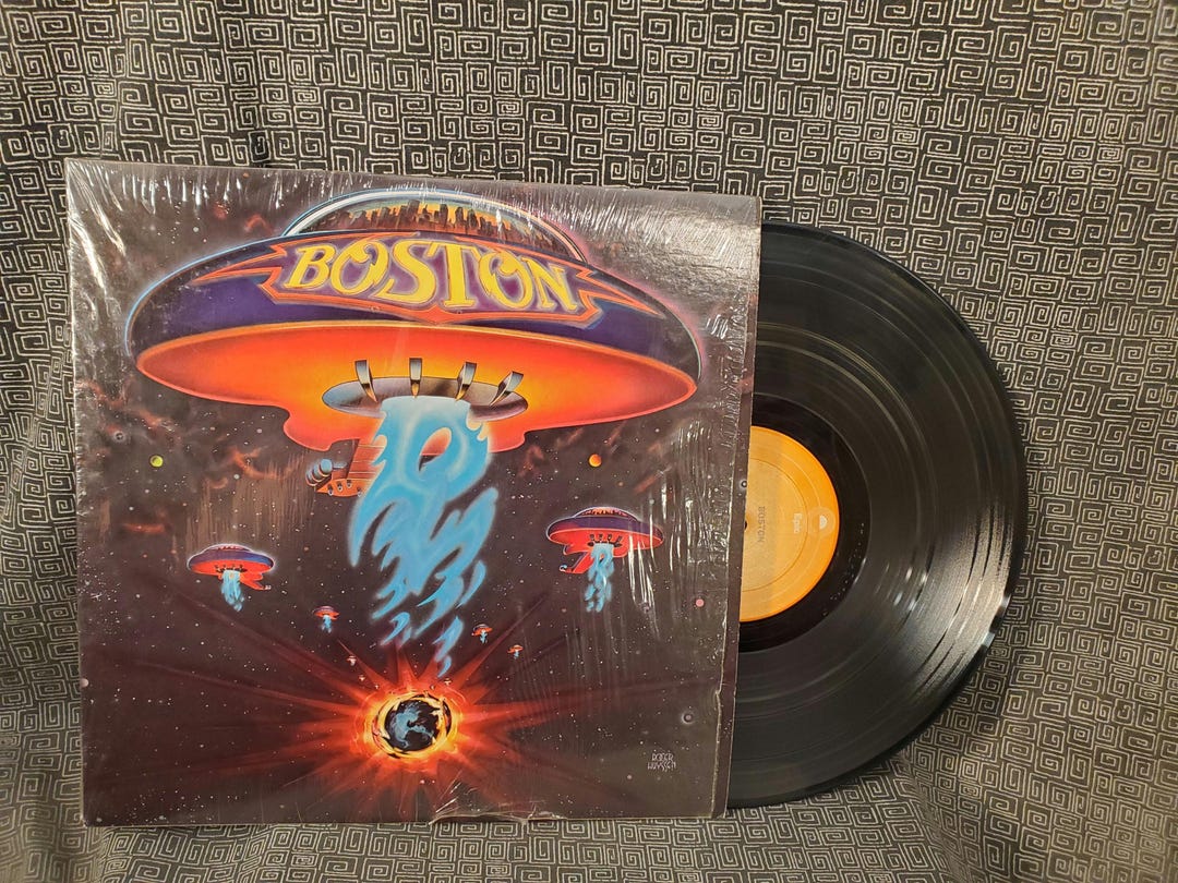 Boston Vinyl Record Self Titled Debut Play Tested LP Album Vg 1977 ...