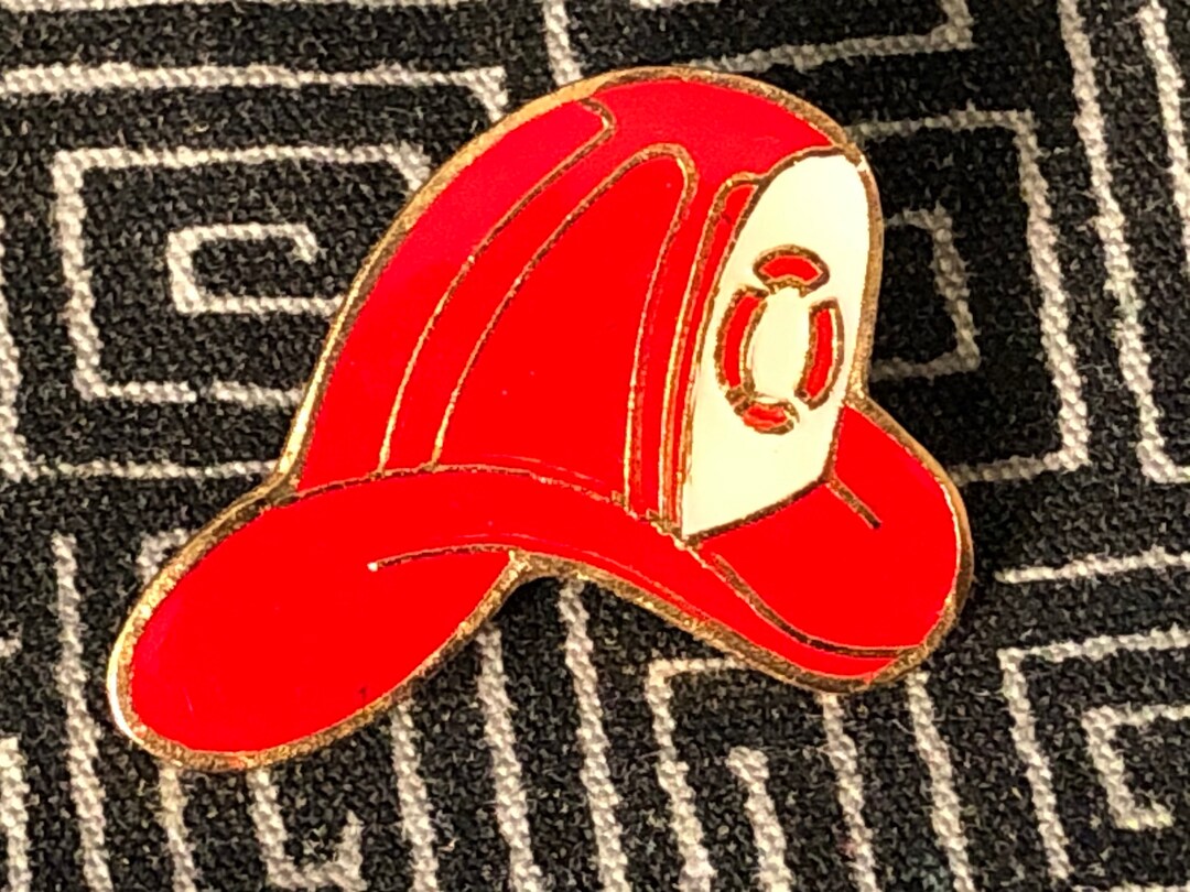 Fire Helmet Shaped Enamel Pin - Fireman Gear Pin - Fire Department Pin ...