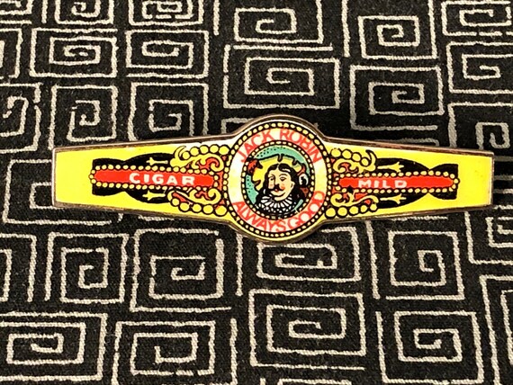 Vintage Jack Robin Cigar Tie Clip Made in Germany Tobacco | Etsy
