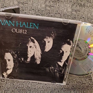 Van Halen OU812 CD Eddie Van Halen - Sammy Hagar - 1988 - Etsy