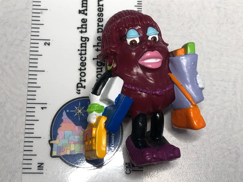 The California Raisins 1990 Hardee's Wave 4 - Set of 3 - Buster - Anita ...