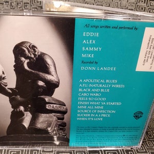 Van Halen OU812 CD Eddie Van Halen - Sammy Hagar - 1988 - Etsy