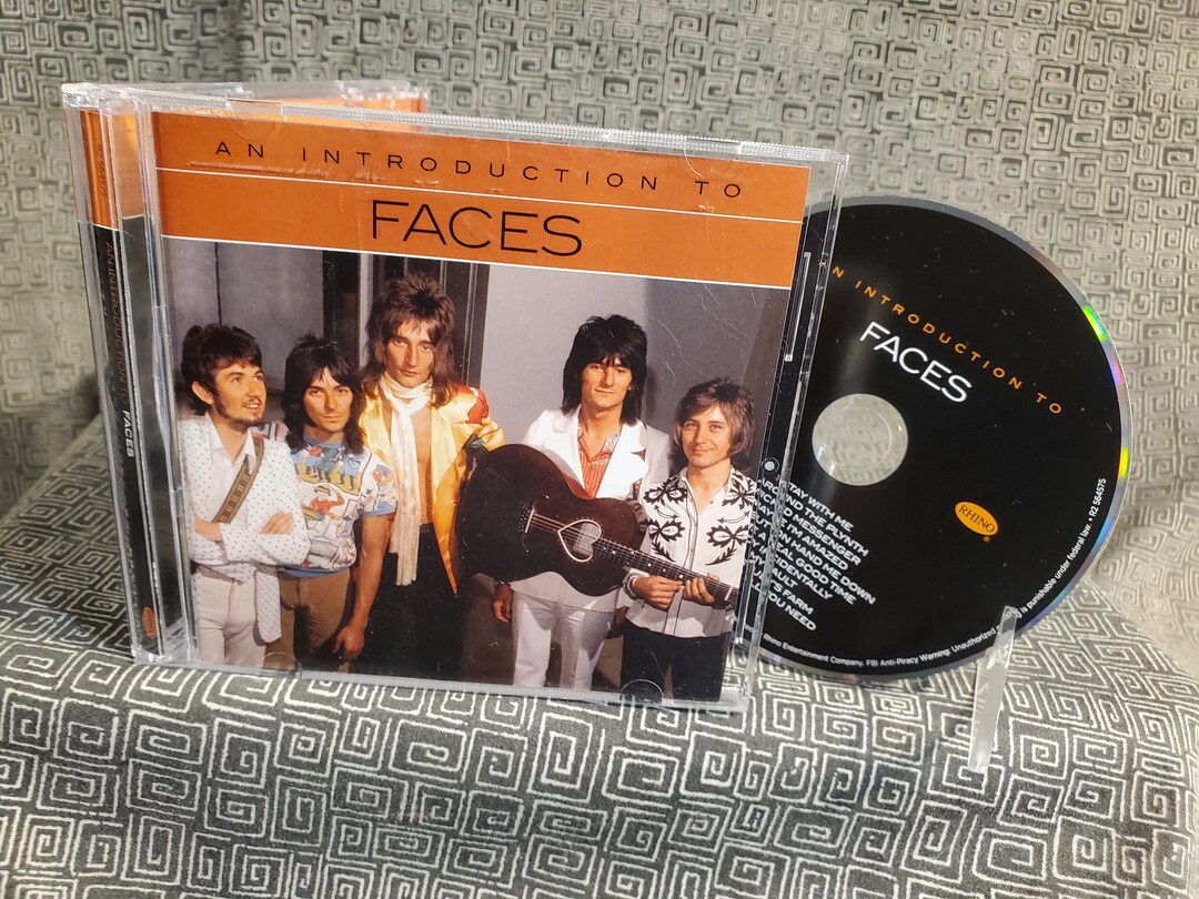 The FACES Greatest Hits Rod Stewart Ronnie Wood Introduction - Etsy