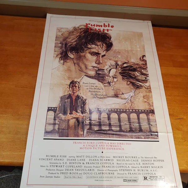 Rumble Fish Movie Poster - Etsy