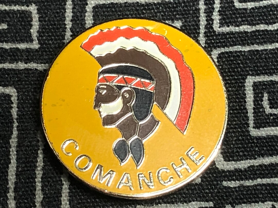 Comanche Enamel Pin - Native American - Tribe - Tribal - Ceremony - Celebration - Pow Wow ...