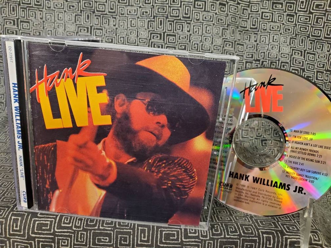 Hank Williams Jr LIVE CD Greatest Hits - Bocephus - the Ultimate Outlaw ...