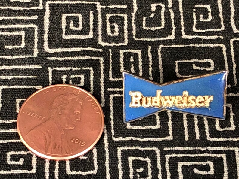 Budweiser Beer Enamel Pin Vintage Pin Budweiser Logo Pin - Etsy