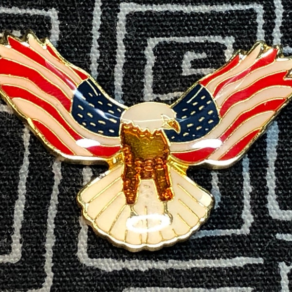 Eagle Lapel Pin - Etsy