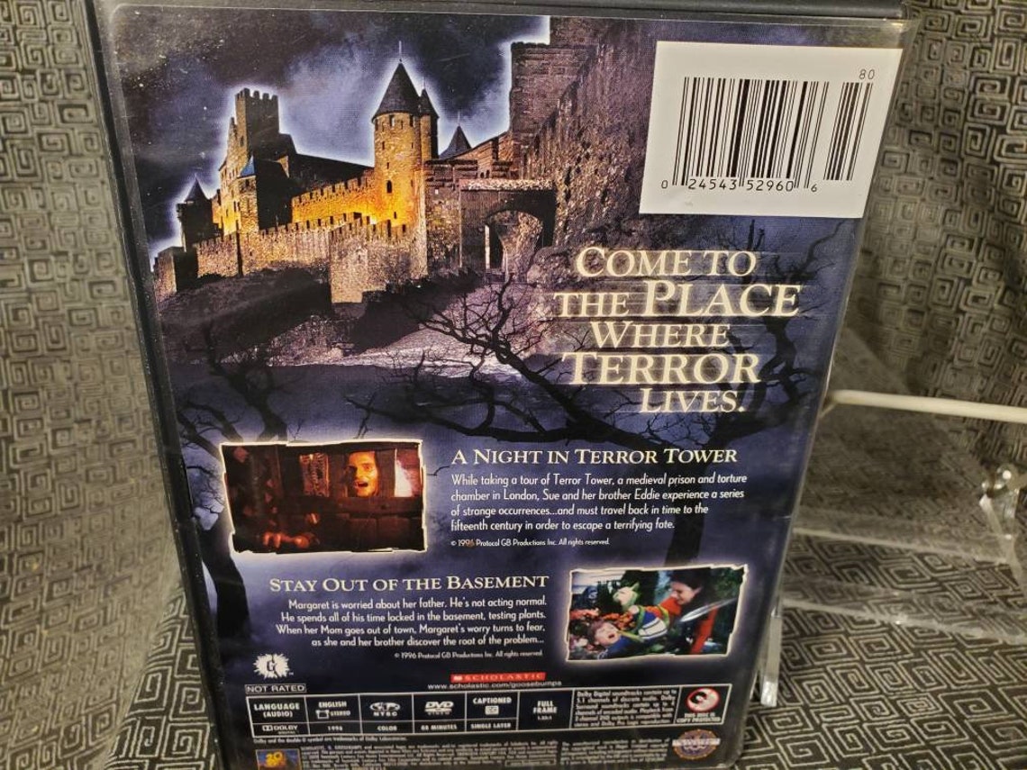 Goosebumps DVD Night in Terror Tower Childrens Horror - Etsy