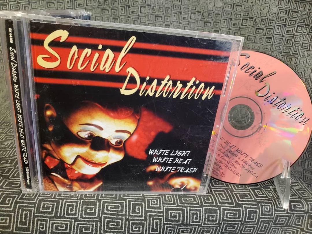 Social Distortion CD White Light White Heat White Trash - Mike Ness - Etsy