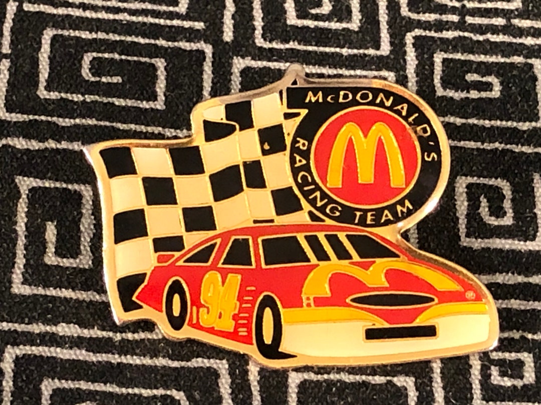 MCDONALD'S RACING TEAM Enamel Pin - Collector of Mcdonald Memorabilia ...