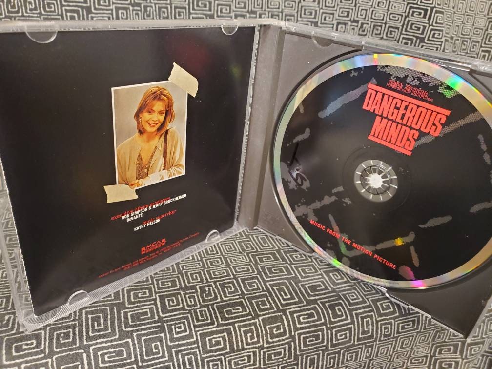 Dangerous Minds Movie Soundtrack CD Gangsters Paradise | Etsy