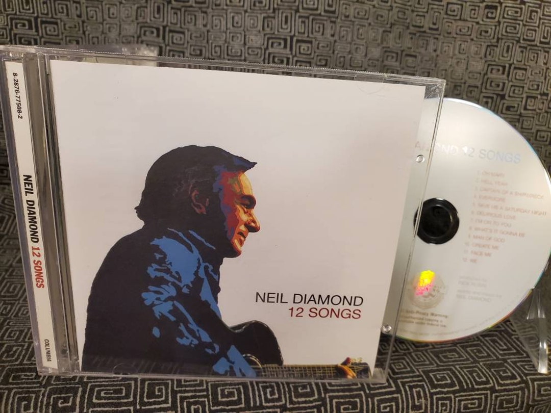 Neil Diamond CD - 12 Songs - Produced by Rick Rubin - Etsy