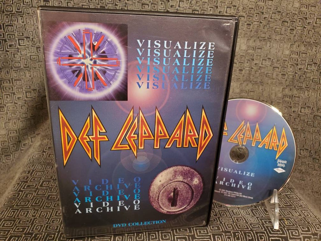 Def Leppard DVD Visualize Video Archive Documentary Concert Footage ...