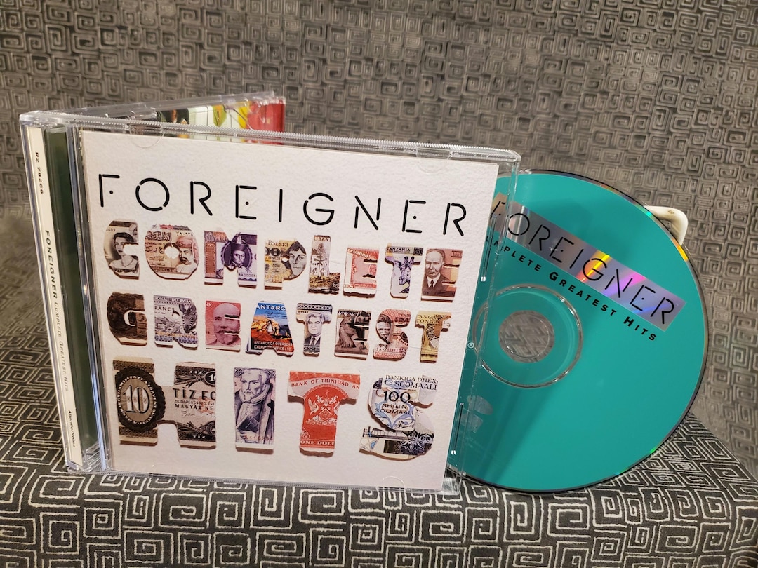 Foreigner Greatest Hits CD Greatest Hits Complete Classic Rock - Etsy