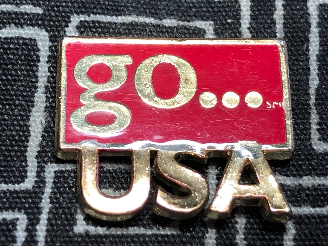 Go USA Enamel Pin - United States of America - Inspirational Pin ...