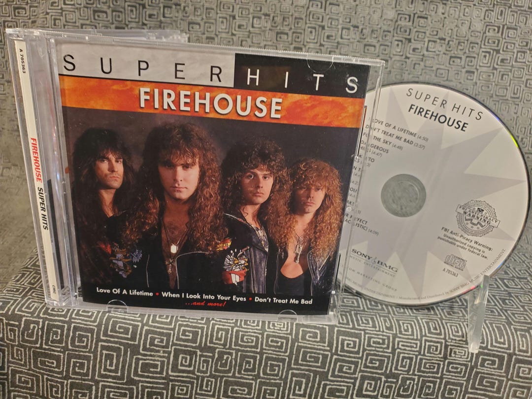 Firehouse Greatest Hits CD - Hair Metal Hard Rock Classic Band - Don't ...