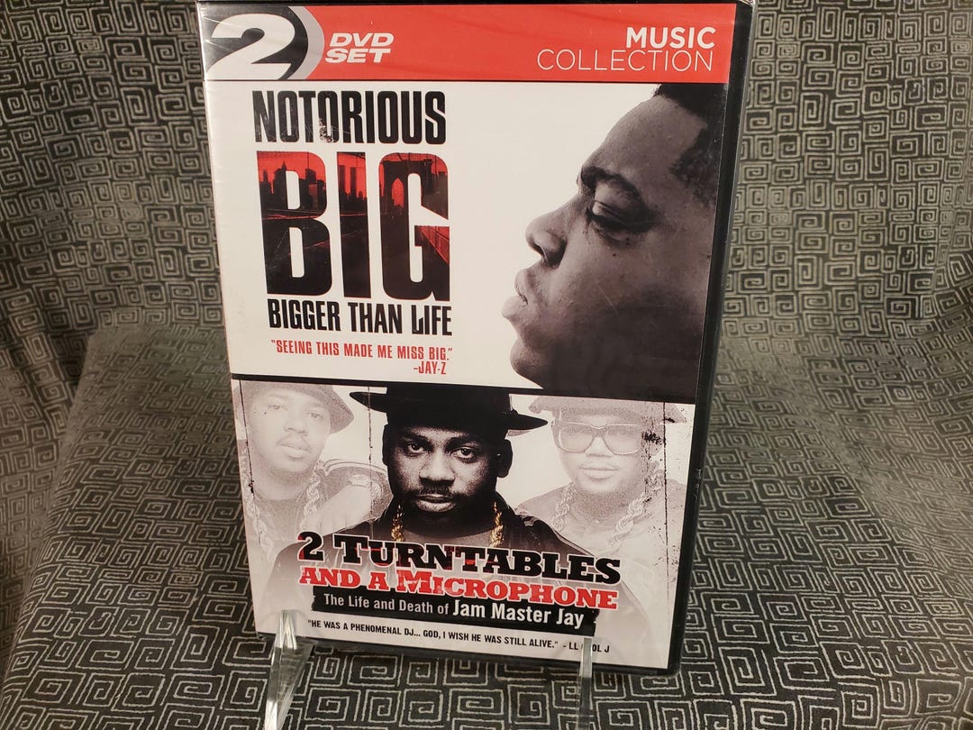 Notorious BIG DVD - Jam Master J Double Feature - Sealed Movie - Etsy