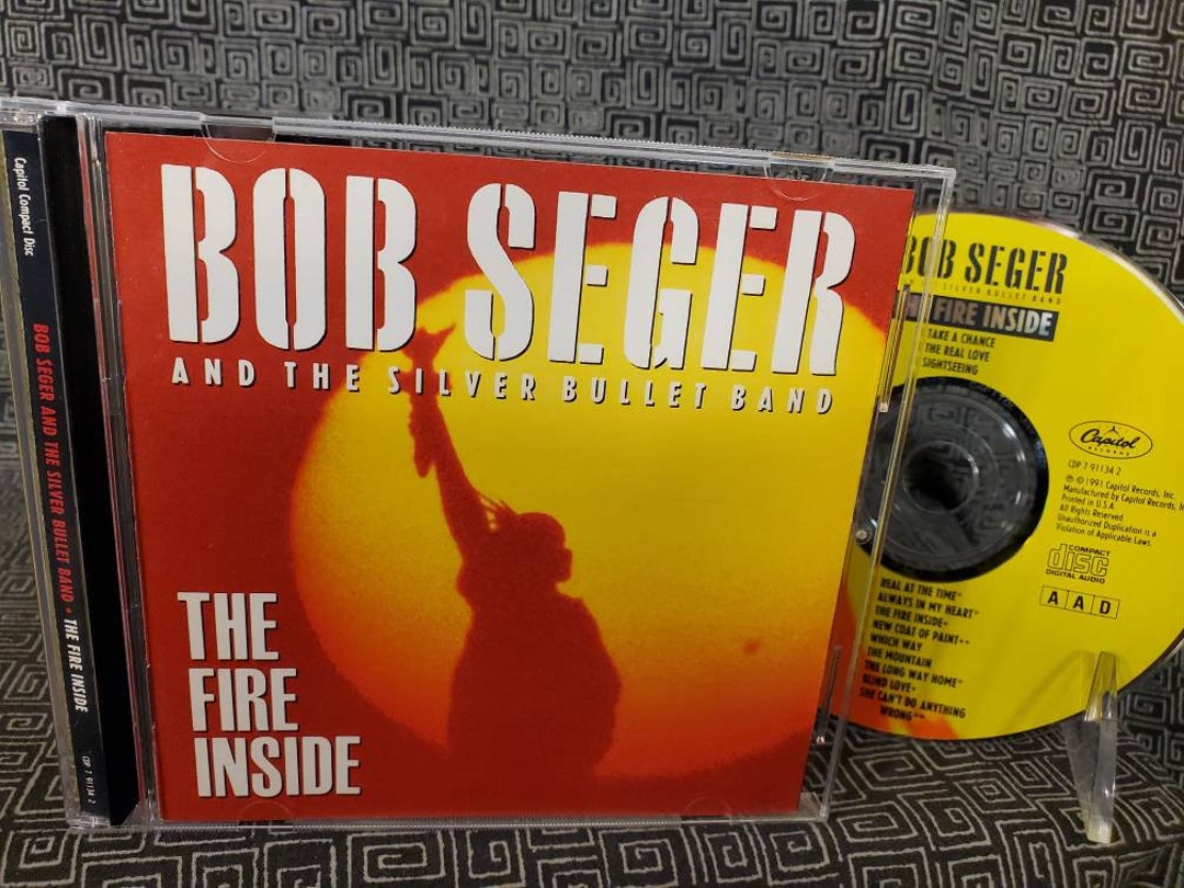 Bob Seger CD the Fire Inside Classic Rock Compact Disc - Silver Bullet ...