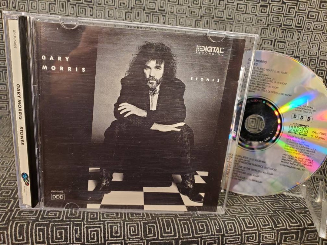 Gary Morris CD Stones Outlaw Country Music - 1989 - Etsy