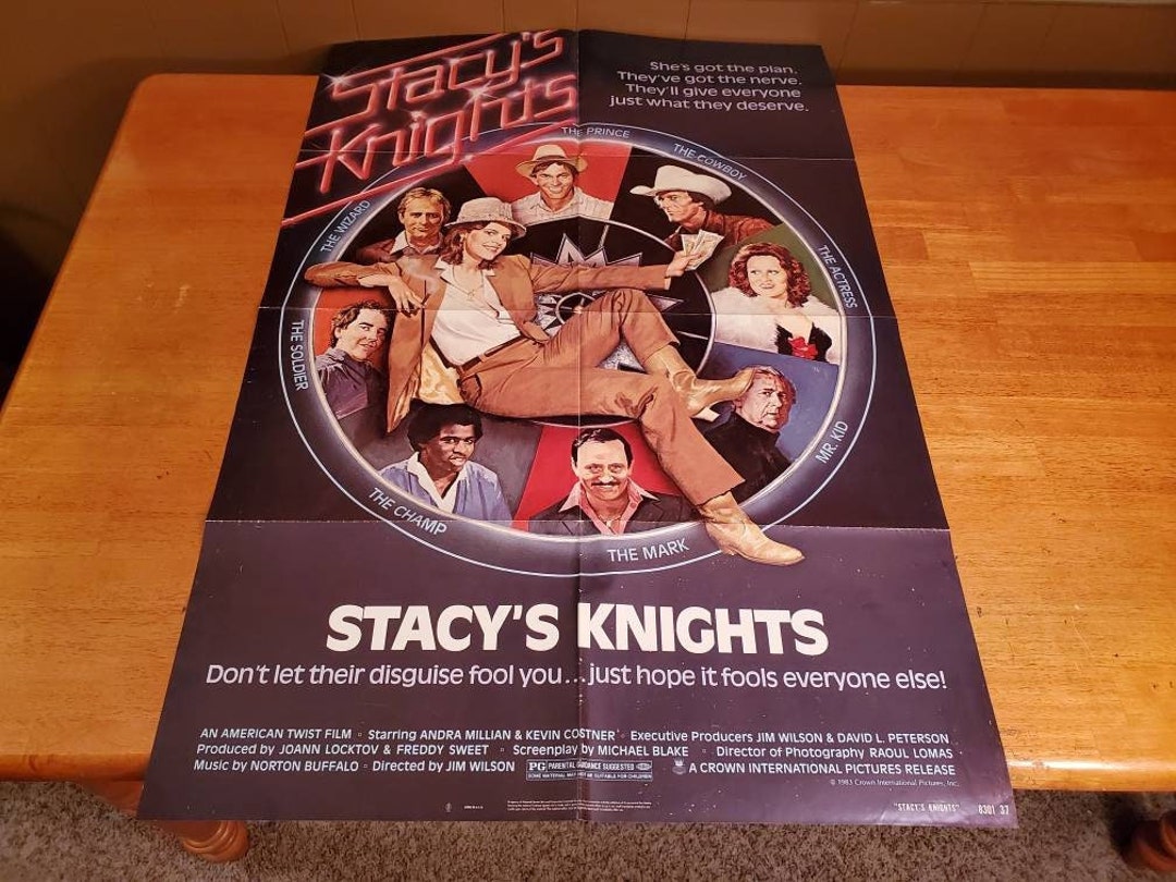 Stacy's Knights Authentic Movie Poster Starring Kevin Costner Original ...