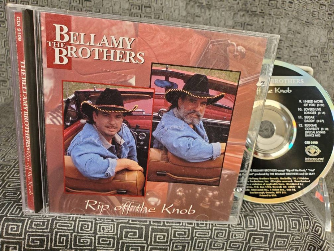 The Bellamy Brothers CD Rip off the Knob - Reggae Cowboy - 1993 - Etsy