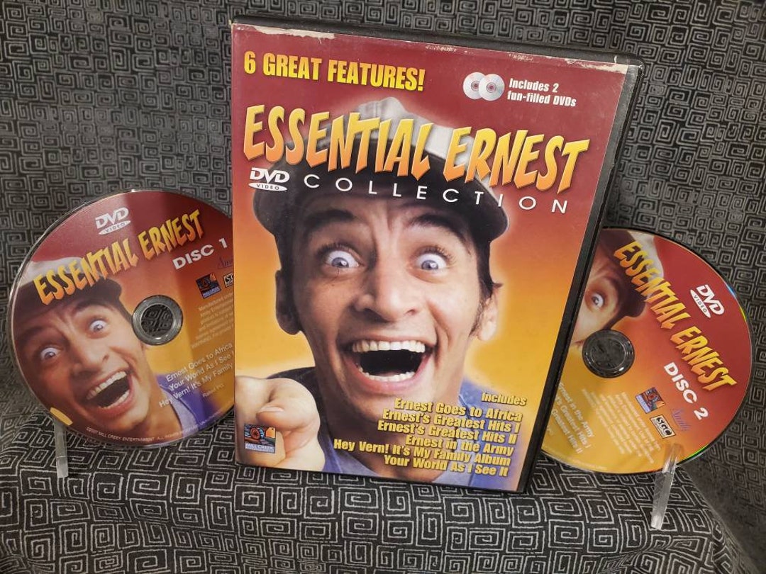 Ernest Movie DVD Set - Ernest Goes to Africa - Ernest in the Army - Hey ...