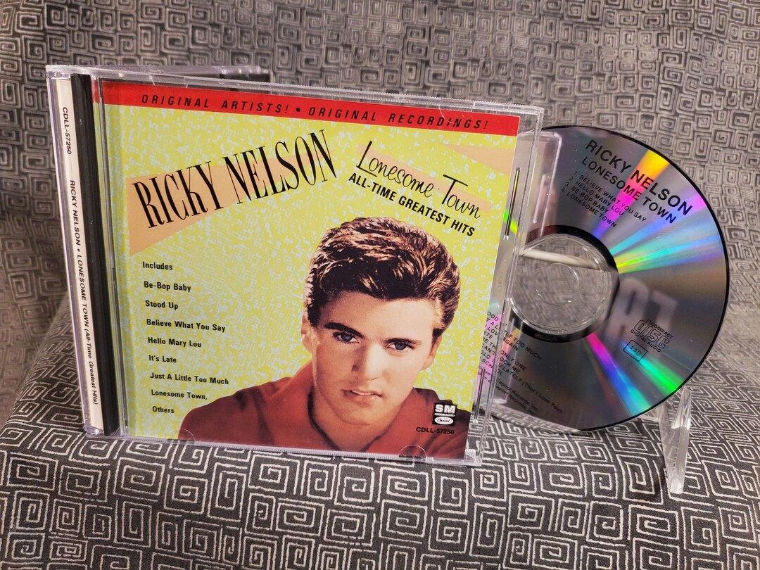 Ricky Nelson CD Greatest Hits Compact Disc - 60s Classic Rock and Roll ...
