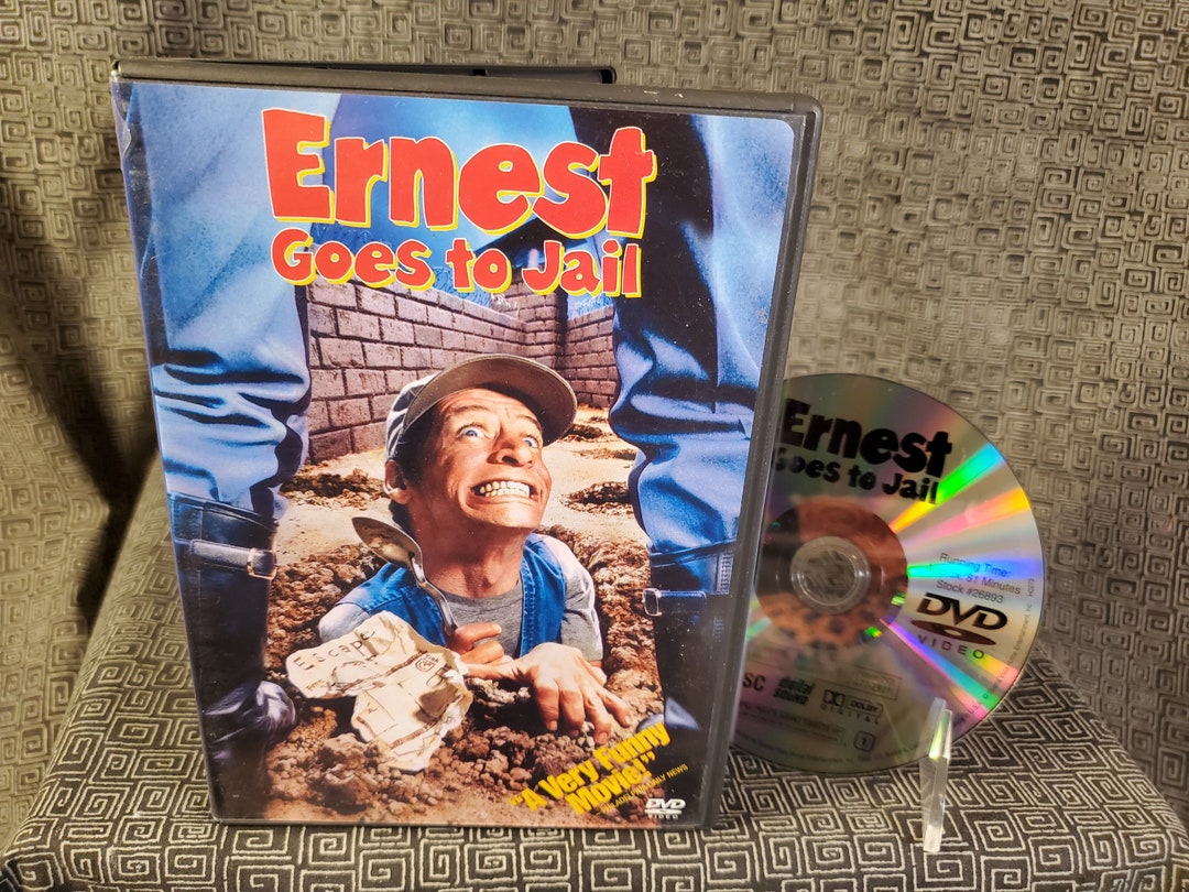 Ernest Goes to Jail DVD - Hey Vern - Jim Varney - Etsy