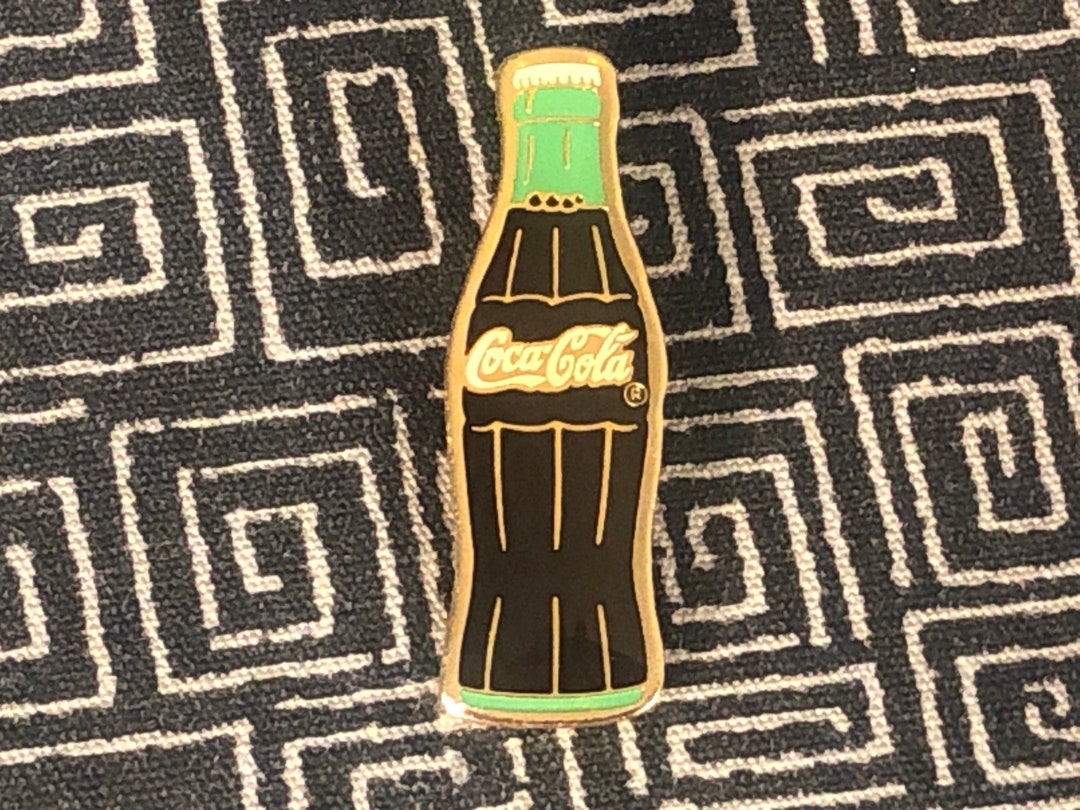 Coca Cola Bottle Enamel Pin - Coke Bottle - Coke Pin - Drink ...