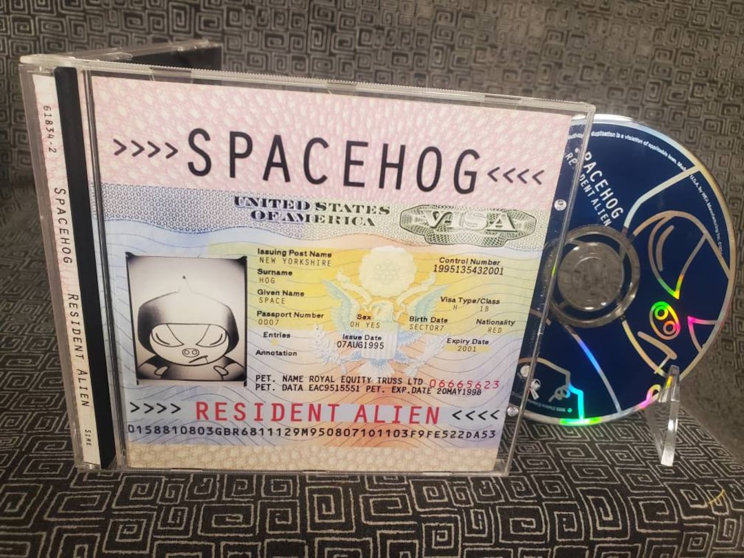 Spacehog CD Resident Alien 1995 - Etsy