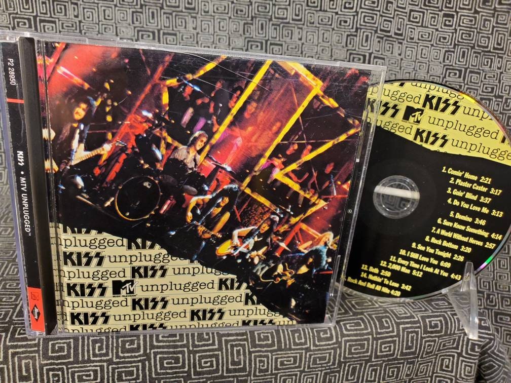 KISS Unplugged CD Plaster Caster 2000 Man Sure Know | Etsy
