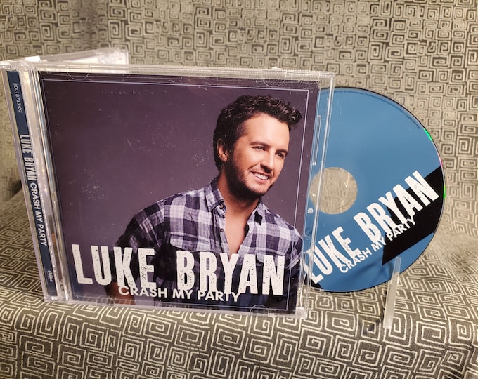 Luke Bryan CD Crash My Party - Male Country Music - Etsy